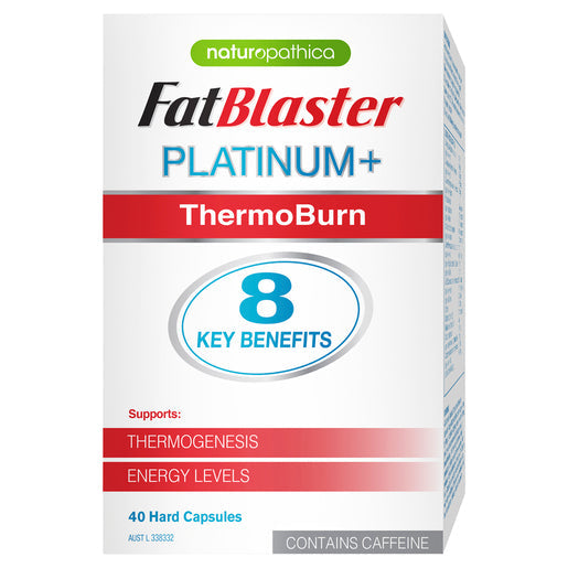 Fat Blaster Platinum+ ThermoBurn 40 capsules – OzChemist Australia