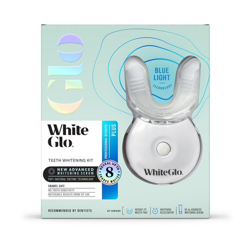 White Glo PLUS Professional Results At Home Teeth Whitening Kit 1 pack ...