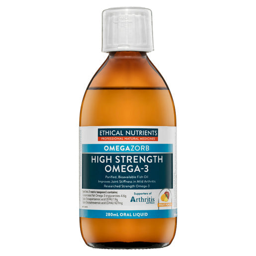 Ethical Nutrients OMEGAZORB High Strength Omega-3 Fruit Punch 280 ml ...