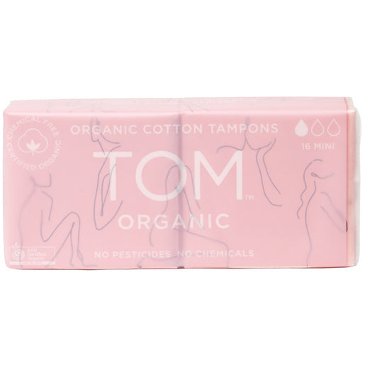 TOM Organic Mini Tampons 16 pack – OzChemist Australia