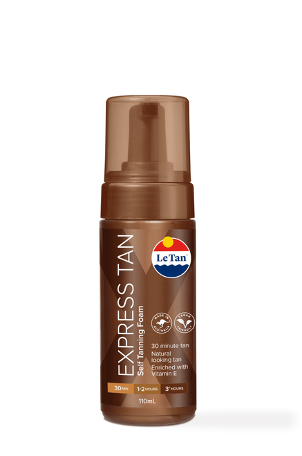 Le Tan Express Self Tanning Foam 110ml – OzChemist Australia