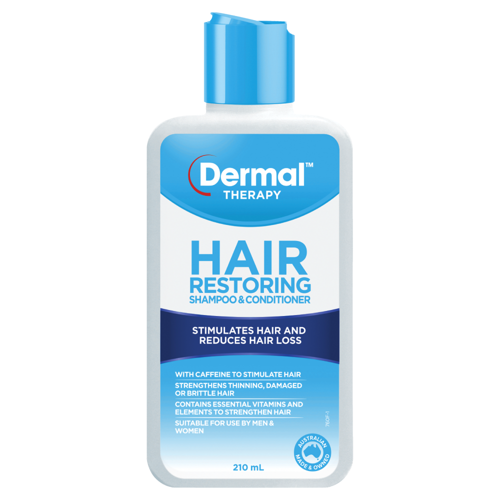 Dermal Therapy Hair Restoring Shampoo & Conditioner 210ml – OzChemist ...