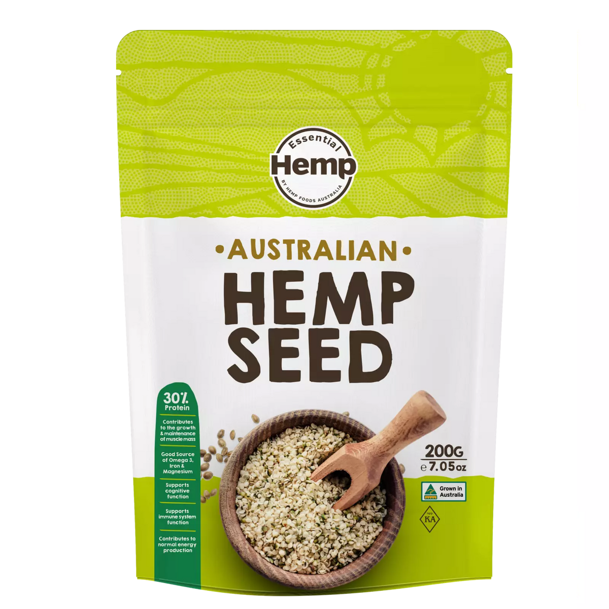 ESSENTIAL HEMP Australian Hemp Seeds Hulled 200g 8PK – OzChemist Australia