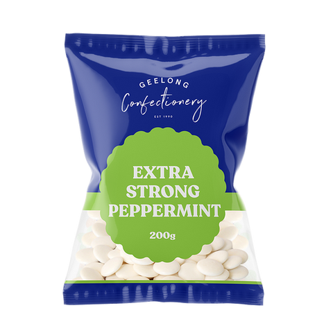 Geelong Extra Strong Peppermints 200G – OzChemist Australia