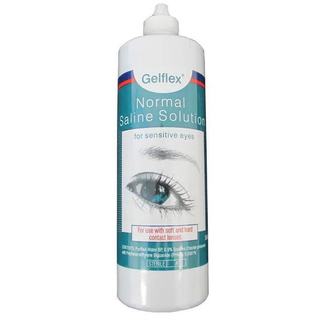 Gelflex Preserved Saline 500mL – OzChemist Australia