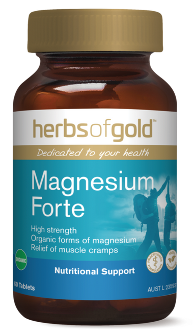 Herbs of Gold Magnesium Forte 60 Tablets – OzChemist Australia