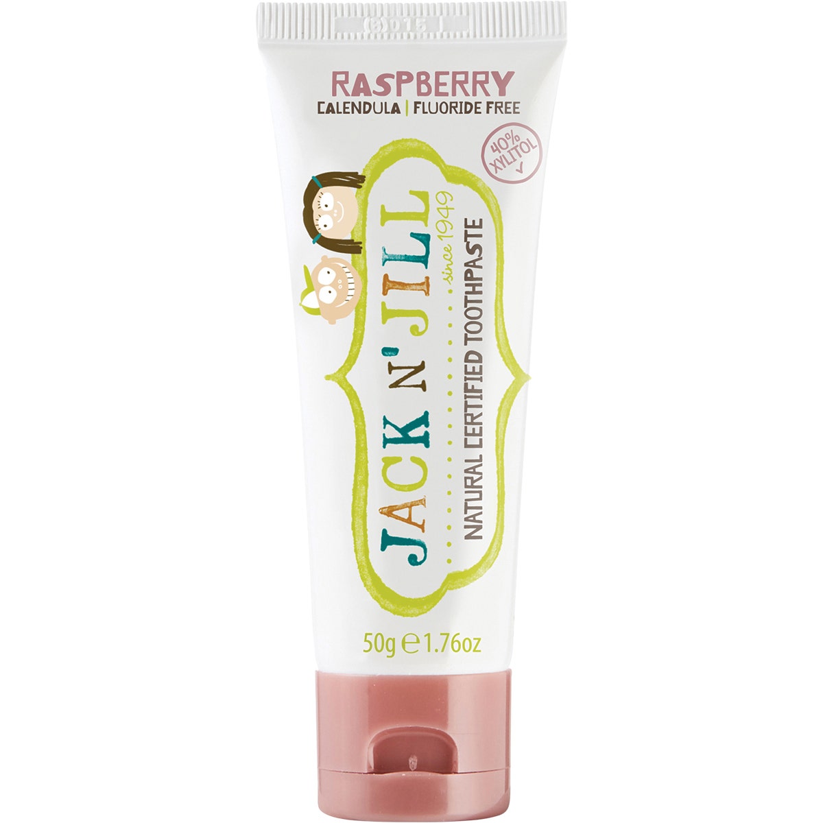 JACK N' JILL Toothpaste (Children) Raspberry - Fluoride Free 50g ...