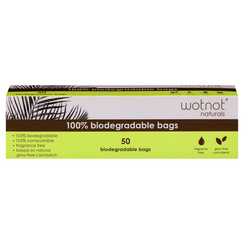 Wotnot Biodegradable Nappy Bags 50pk – OzChemist Australia