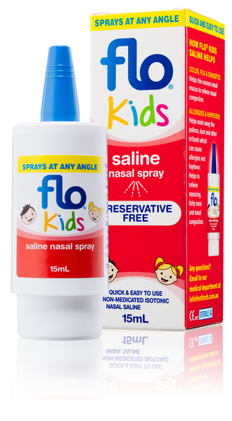 Flo Kids Saline Spray 15ml – OzChemist Australia